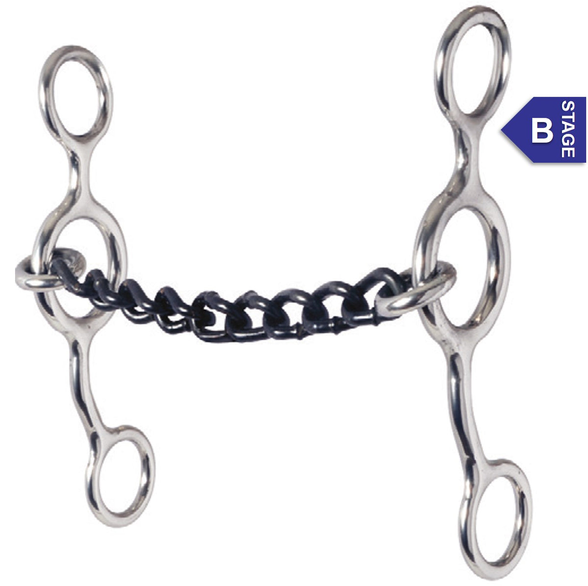 Junior Cow Horse Twisted Wire Snaffle, Smooth Snaffle, and Chain Mouth ...